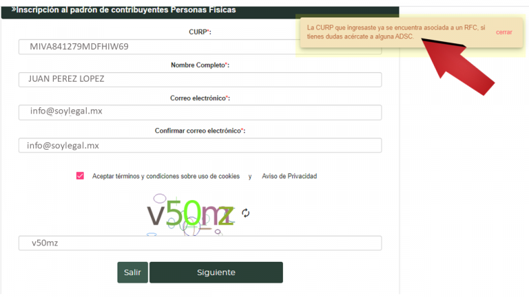 Cita SAT RFC persona Física | Requisitos y Cómo sacar cita